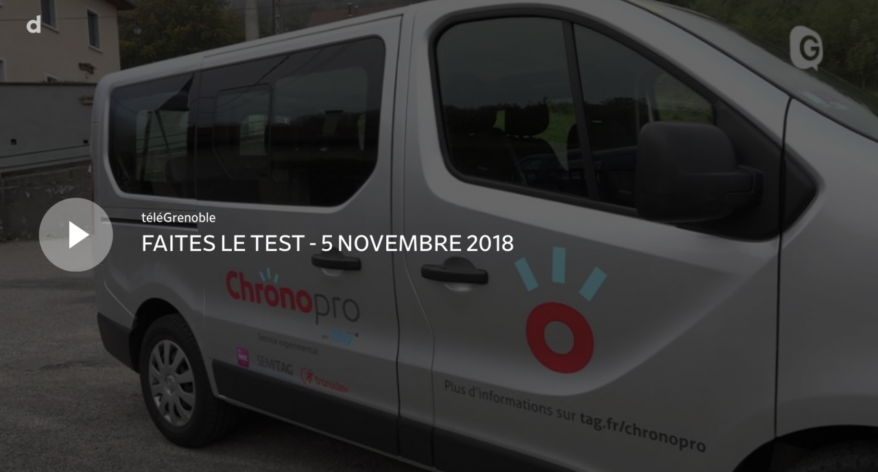 Deux reportages sur le dispositif Chronopro, tournés sur nos communes – Notre Dame de Mesage ...